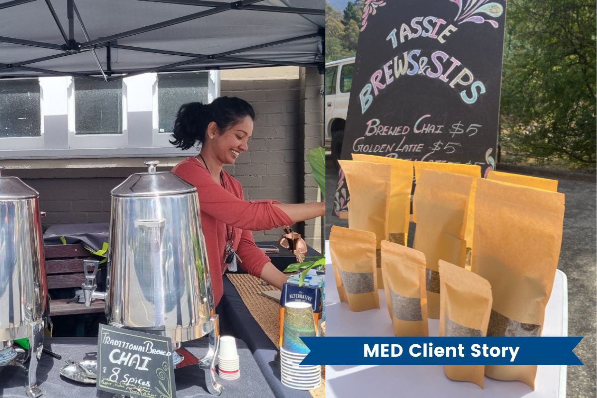 Neelambika Bhagavandas | Tassie Brews & Sips | Small Business Coaching ...